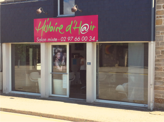 Expo Stéphane Guilloux été 2014 salon Histoire d'hair coiffeur 56860 ...